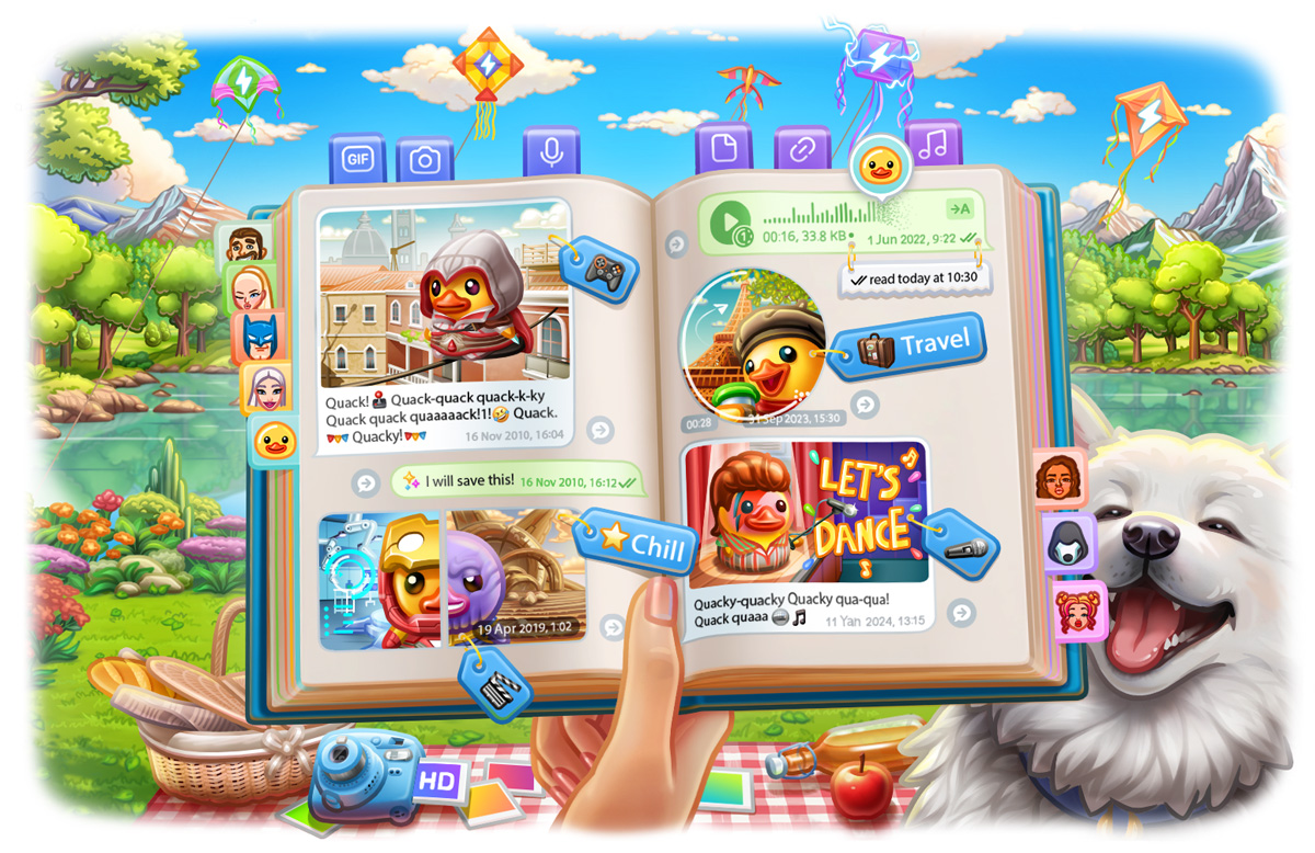 Telegram améliore les messages enregistrés et introduit les messages ...